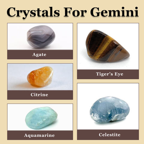 5 Best Crystals Set for Gemini – Balance, Energy & Clarity