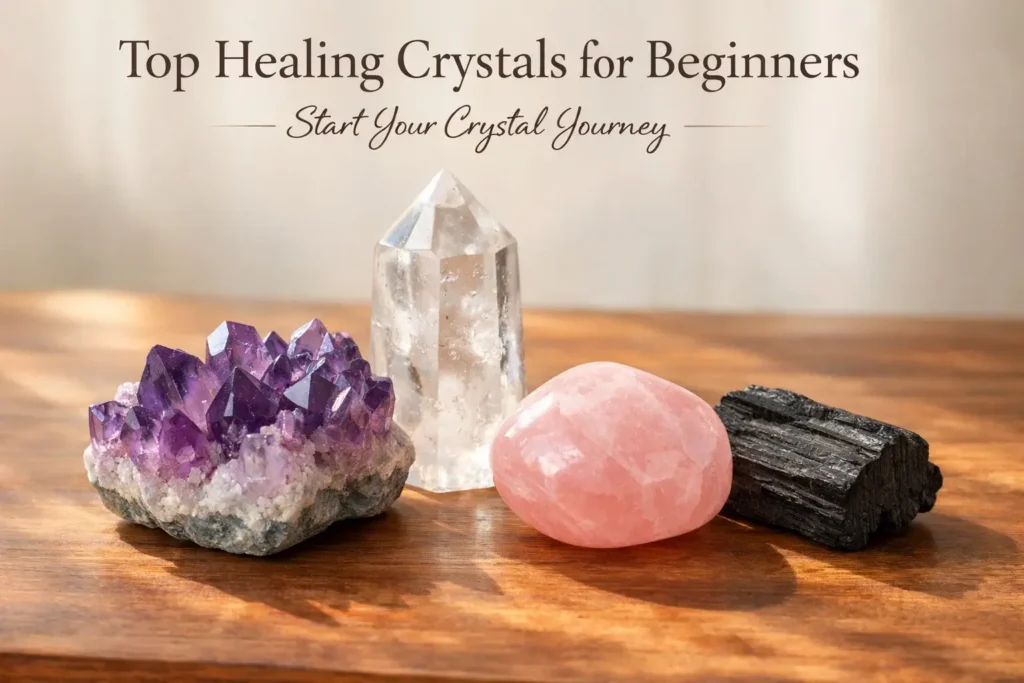 Top Healing Crystals for Beginners: Benefits & Uses Guide